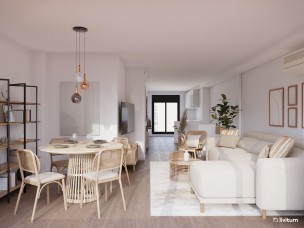 Salón comedor estilo colonial - Livitum.com