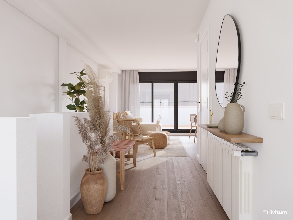 Salón comedor estilo colonial - Livitum.com