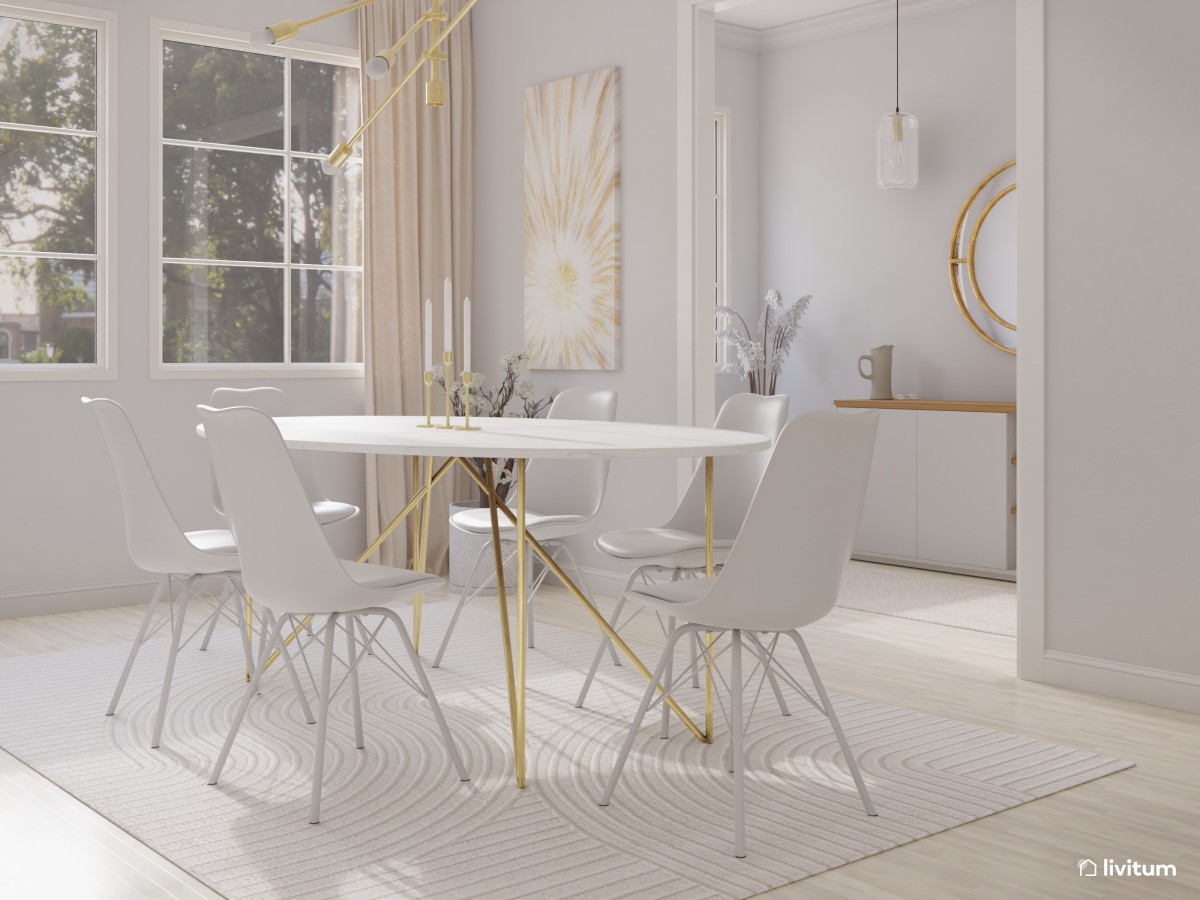 Un comedor moderno y sofisticado - Livitum.com